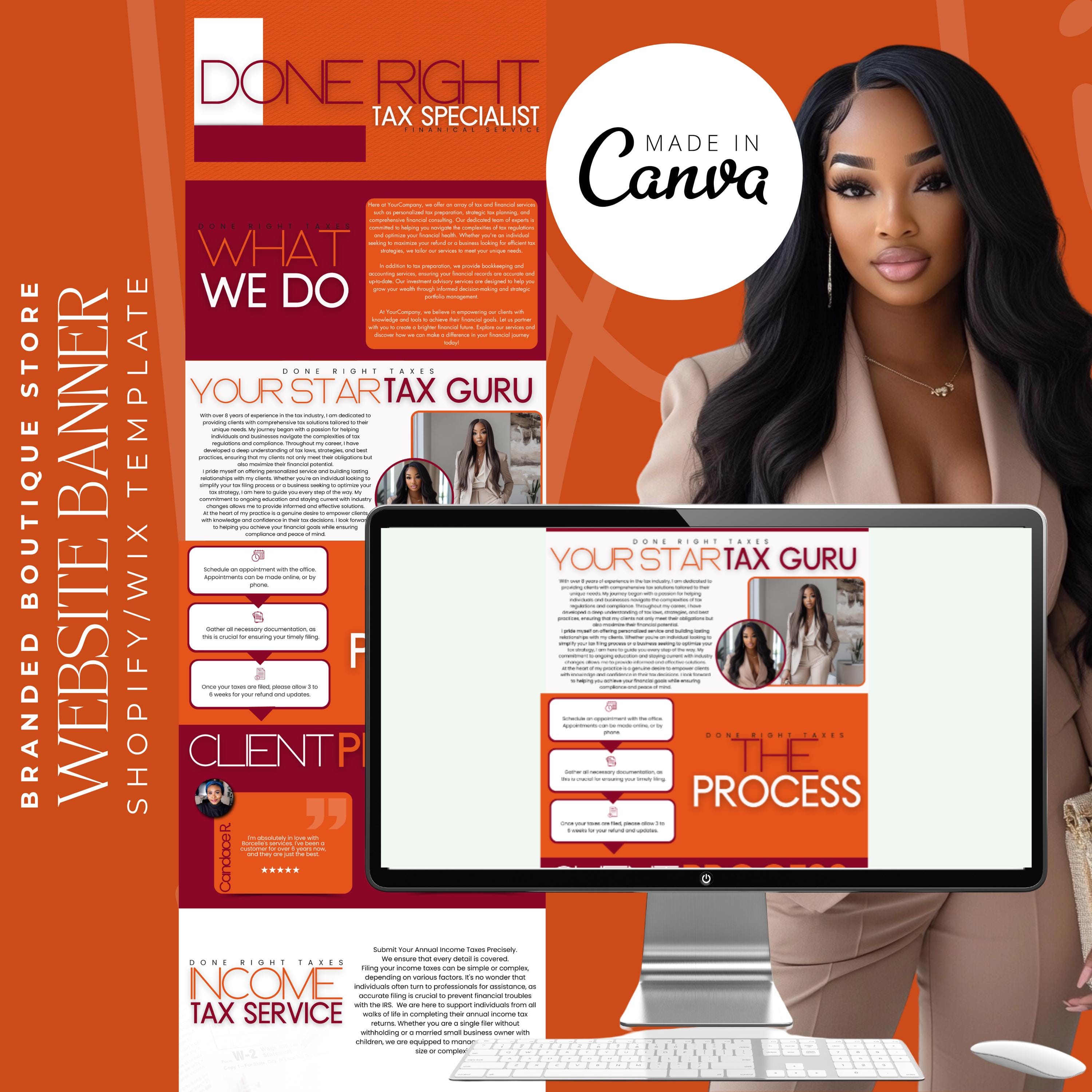 Tax Website Template, Actuity Website Template, Website Template ...