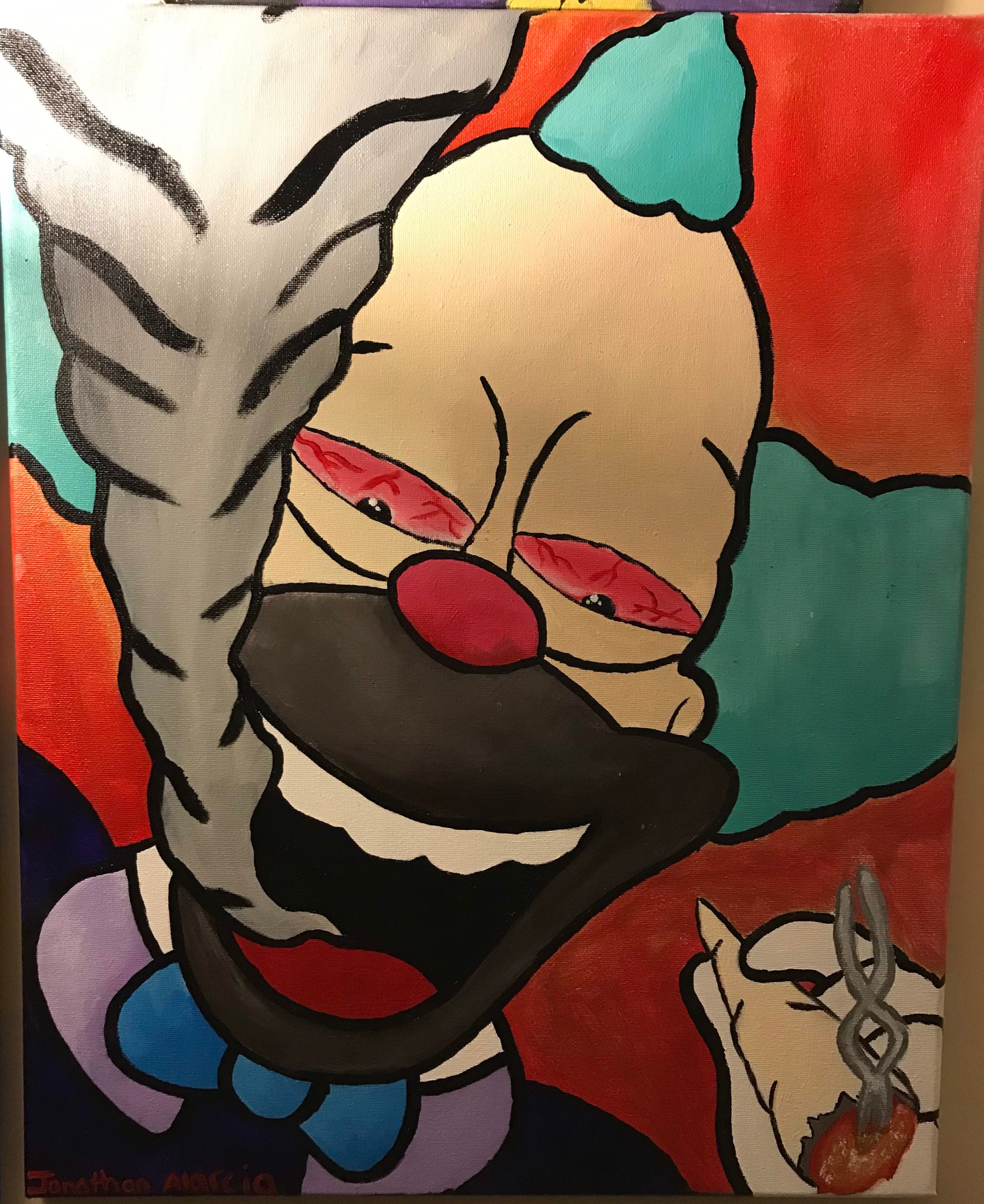 Krusty The Clown No Makeup