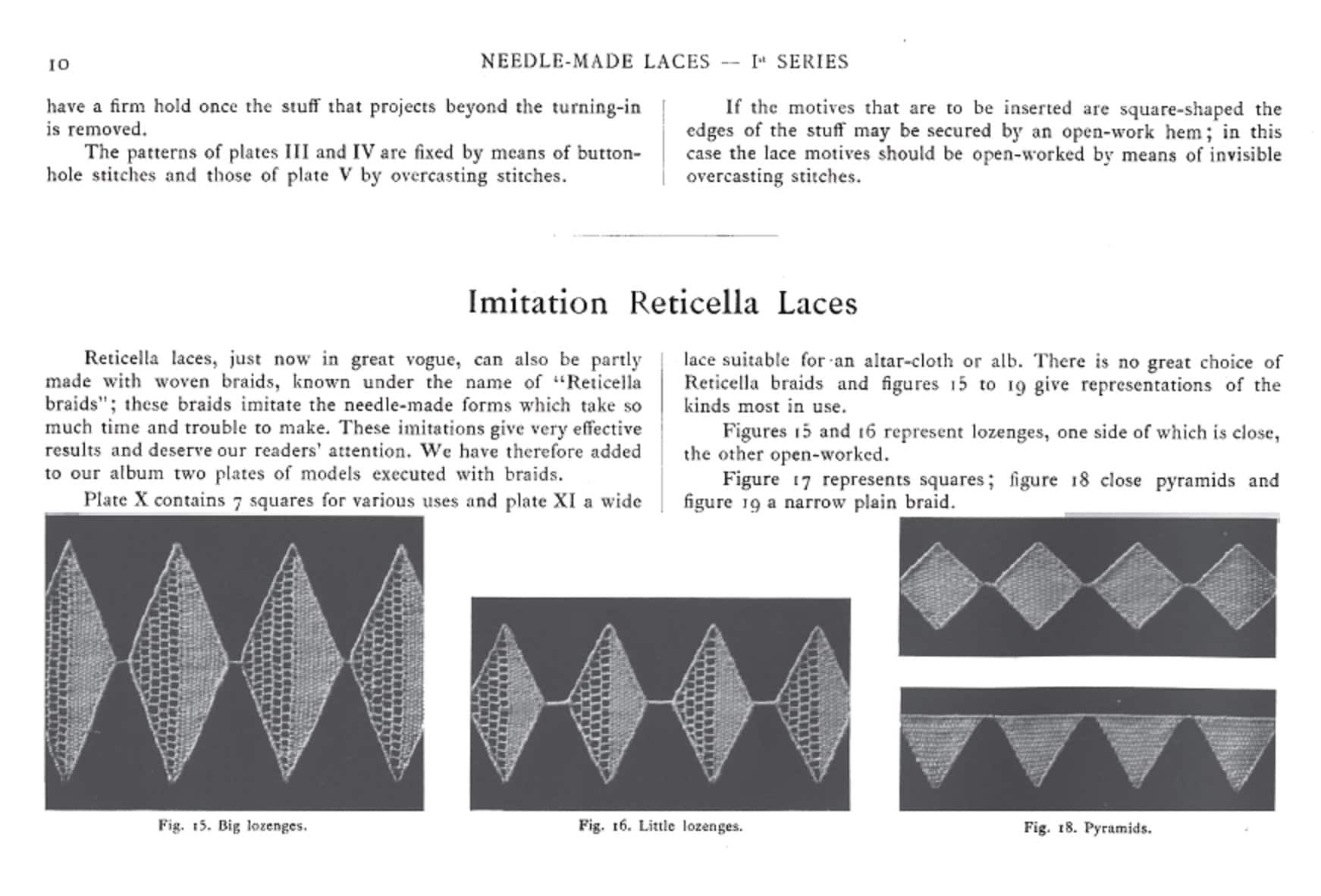 70 PATTERNS for NEEDLE Made LACES Including Instructions on - Etsy