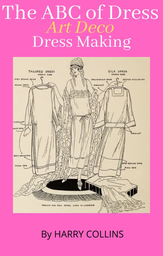 The ABC of Dress Art Deco Dress Making Sewing Pattern for | Etsy