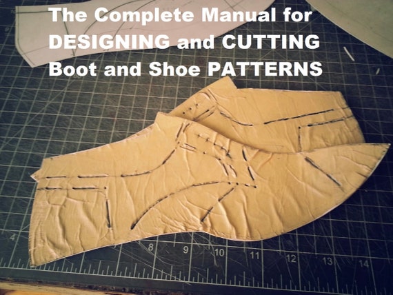 DESIGNING and CUTTING Boot and Shoe PATTERNS Complete - Etsy