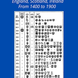 English Goldsmiths Marks From 1400 to 1900 - Rare Vintage Book Whit ...