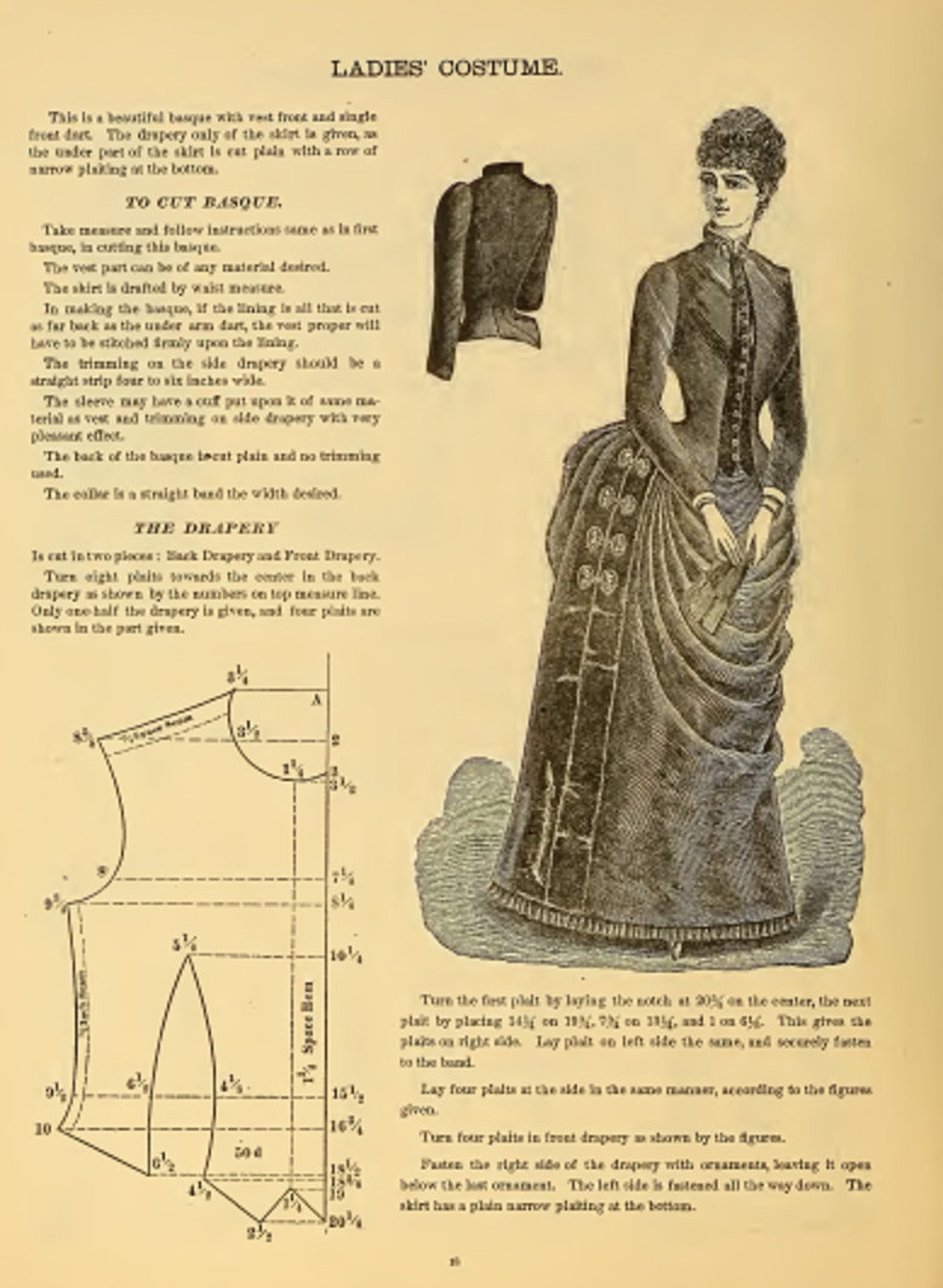 Victorian Dress Sewing Patterns Design Your Own Theatre - Etsy