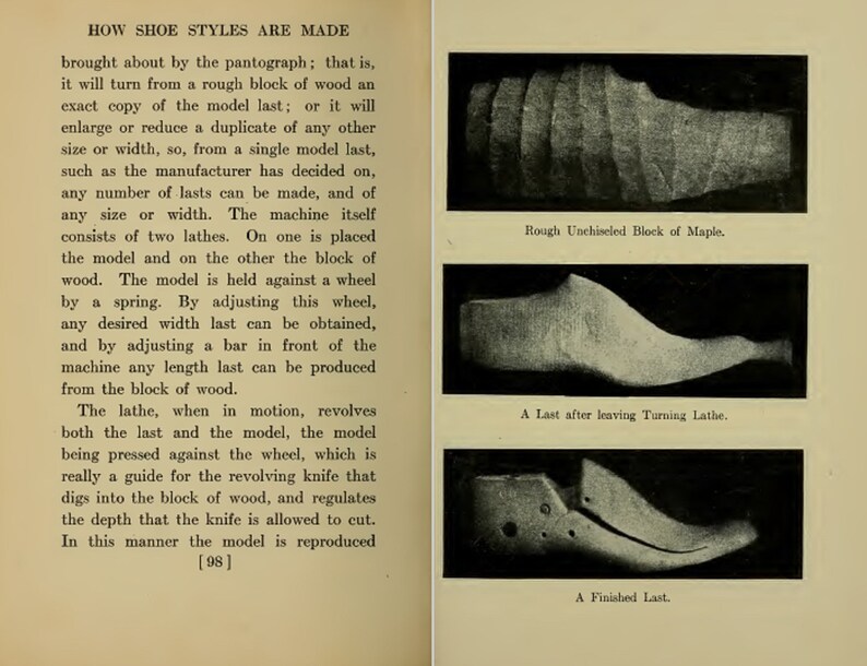 A Manual of Shoemaking Leather and Rubber Illustrated Digitalbook ...