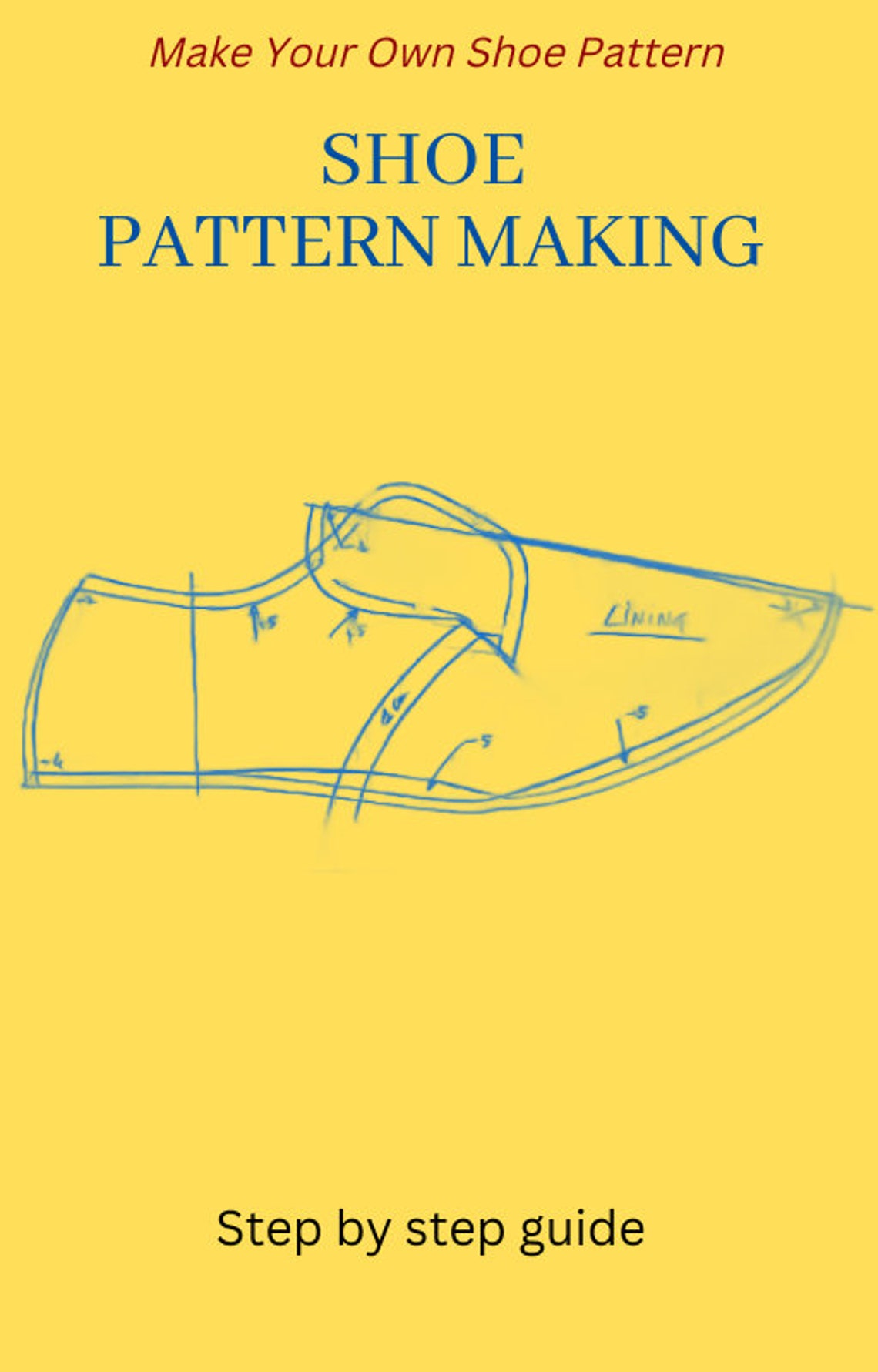 SHOE PATTERN MAKING | How to Make Shoes | Step by Step Guide | Digital Download - Etsy