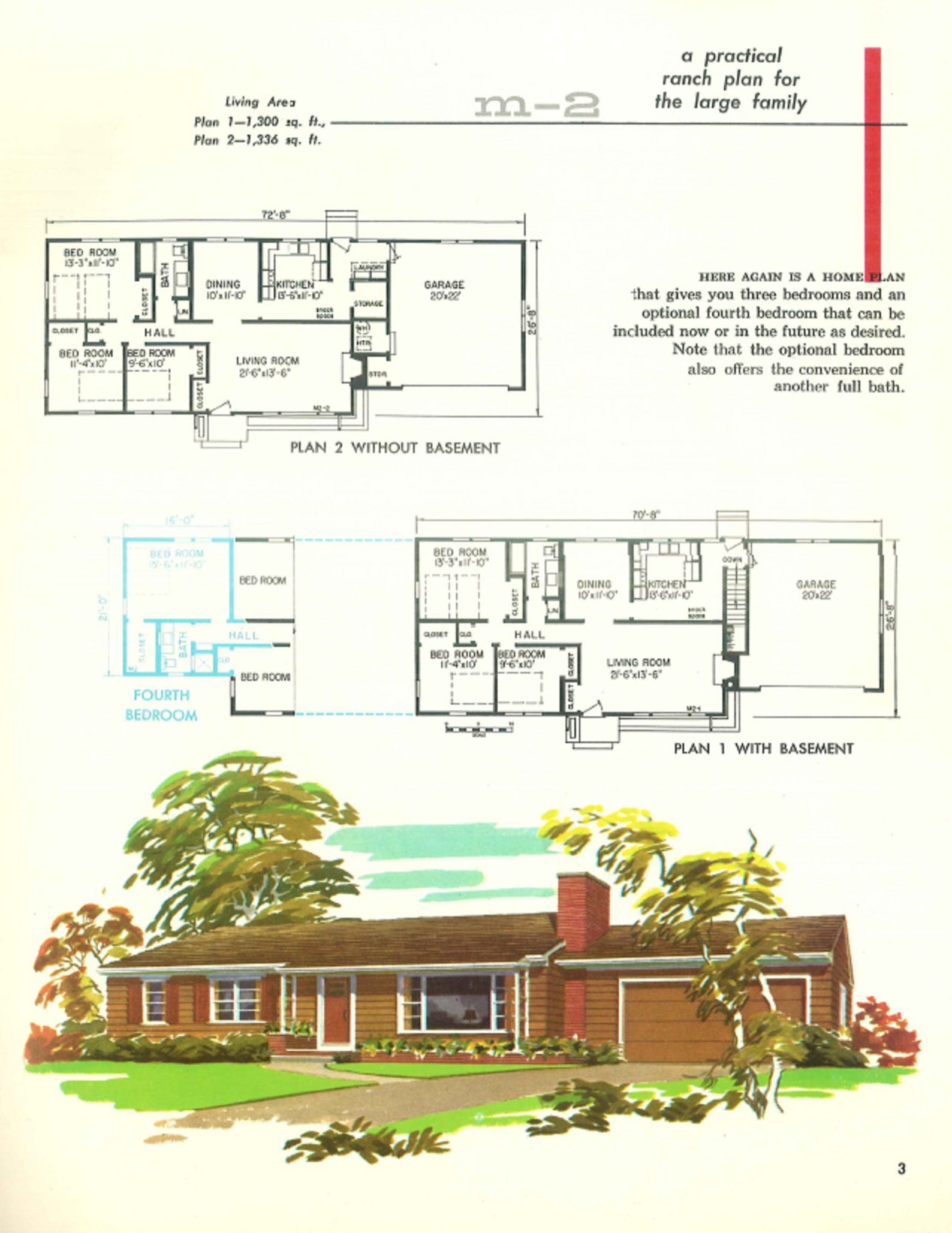 Homes of Moderate Cost FULL COLOR PLAN Book With 53 American House ...