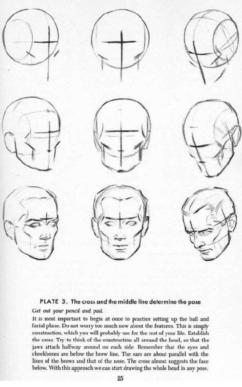 Drawing the Head and Hands by Andrew Loomis - RARE Vintage - Art of ...