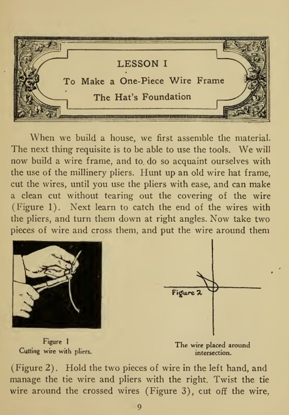 A Complete Course in Millinery - Twenty Four Practical Lessons for ...