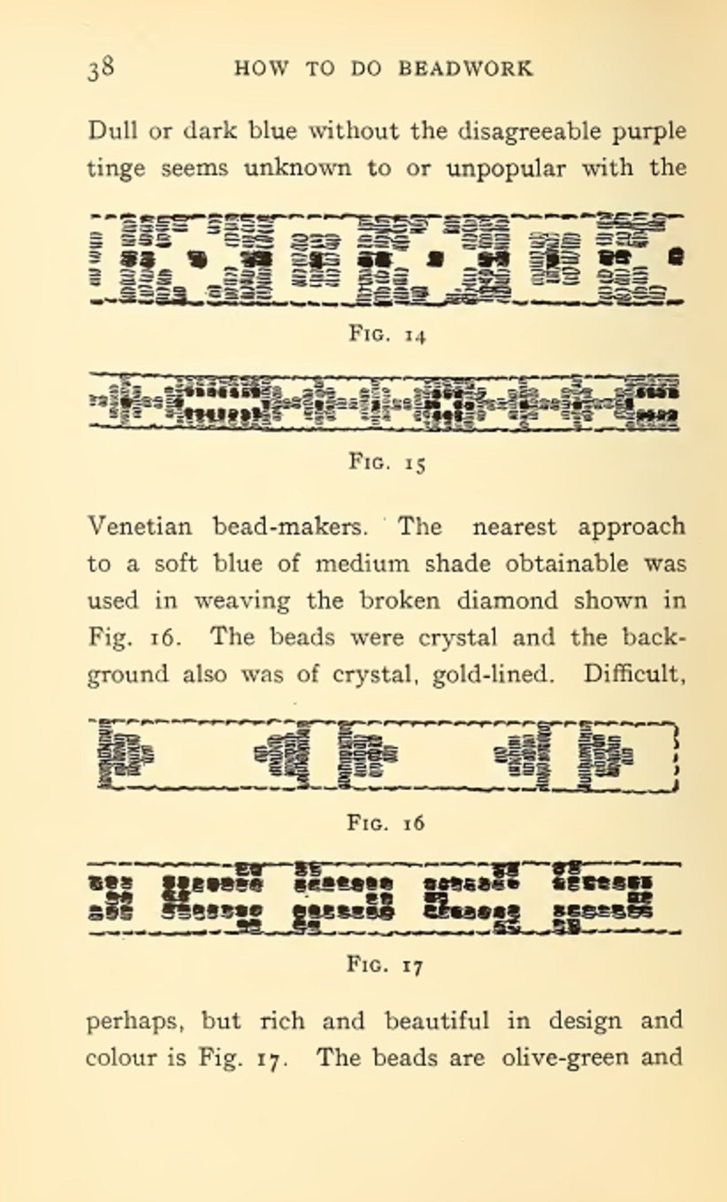 How to Do Beadwork Illustrated Tutorial Book Learn All About Indian ...