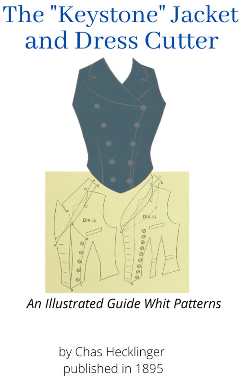 Victorian Dress Sewing Patterns the keystone Jacket and Dress Cutter ...