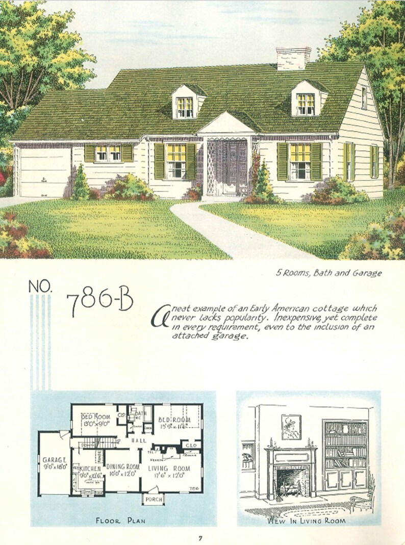 45 COLORFUL AMERICAN Home PLANS Designs - With Simple Layout Floor ...
