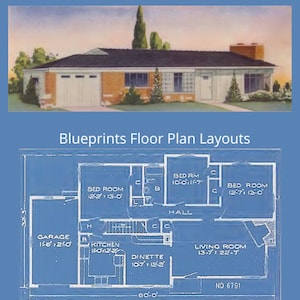 64 AMERICAN HOME PLANS - Blueprints Floor Plan Layouts - Read on Your ...