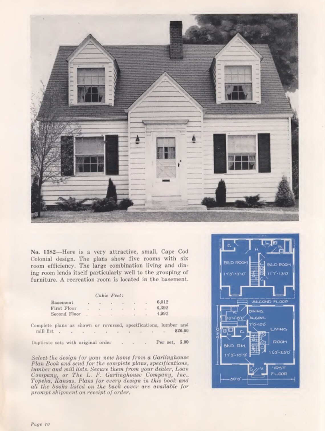 64 AMERICAN HOME PLANS Blueprints Floor Plan Layouts Read on Your iPad ...