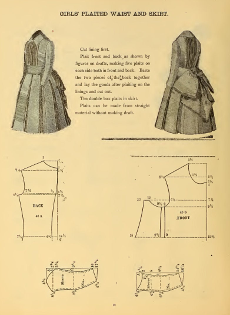 Victorian Dress Sewing Patterns Design Your Own Theatre - Etsy