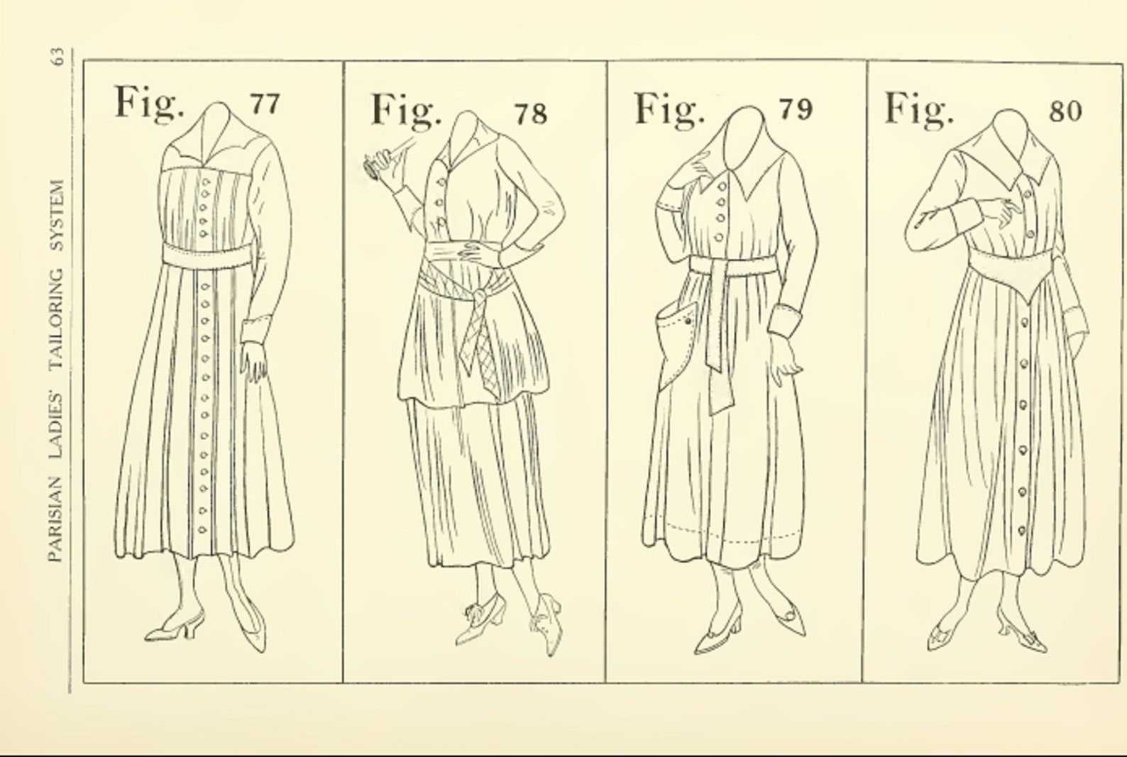 Parisian Ladies Tailoring System for Designing Pattern Cutting Fitting ...
