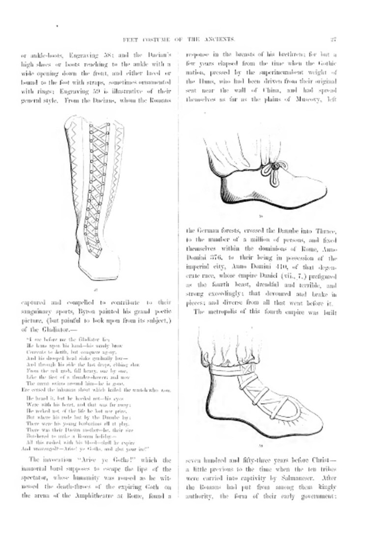 64 Rare SHOE & BOOT PATTERNS Illustrated Book How to Do Boot and Shoe ...