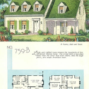 45 COLORFUL AMERICAN Home PLANS Designs - With Simple Layout Floor ...