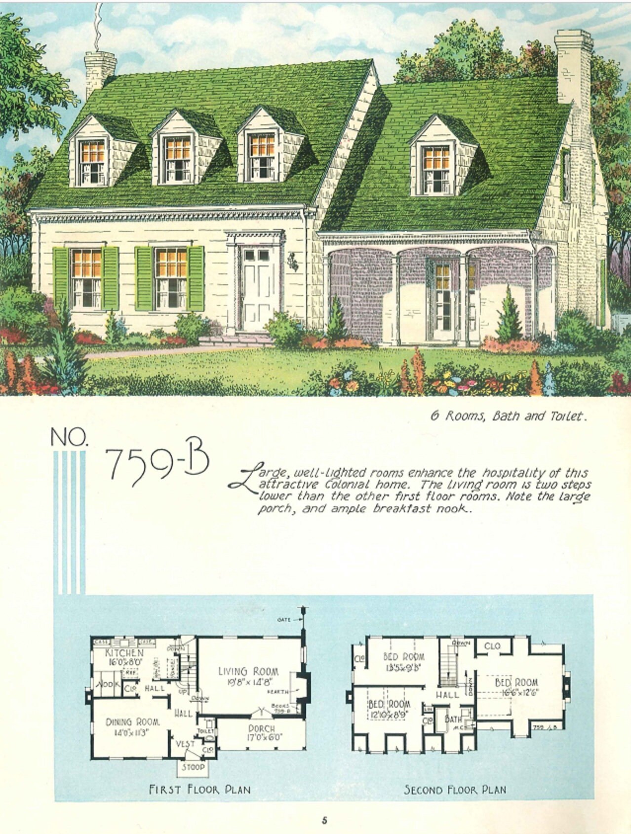 45 COLORFUL AMERICAN Home PLANS Designs - With Simple Layout Floor ...