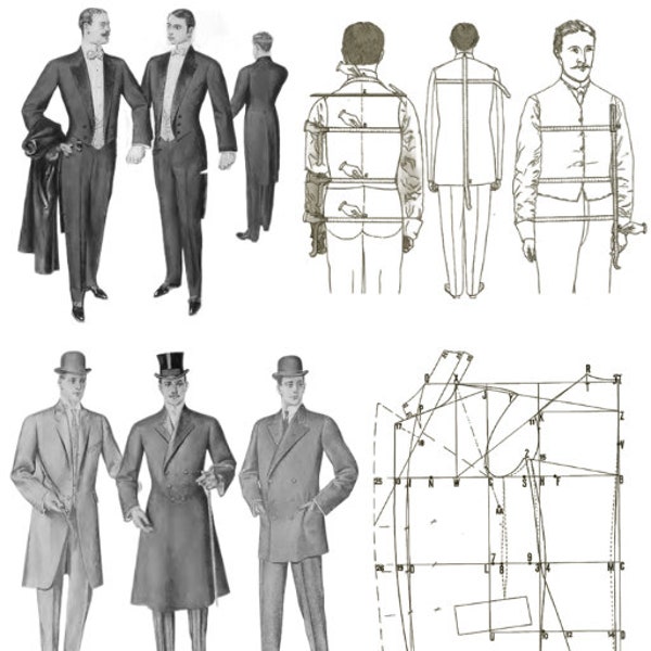 Tailcoat Pattern - Etsy