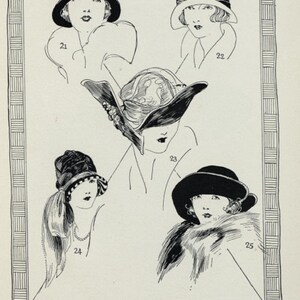 Art Deco Millenary How to Make Your Own Art Deco Hats Learn to - Etsy ...