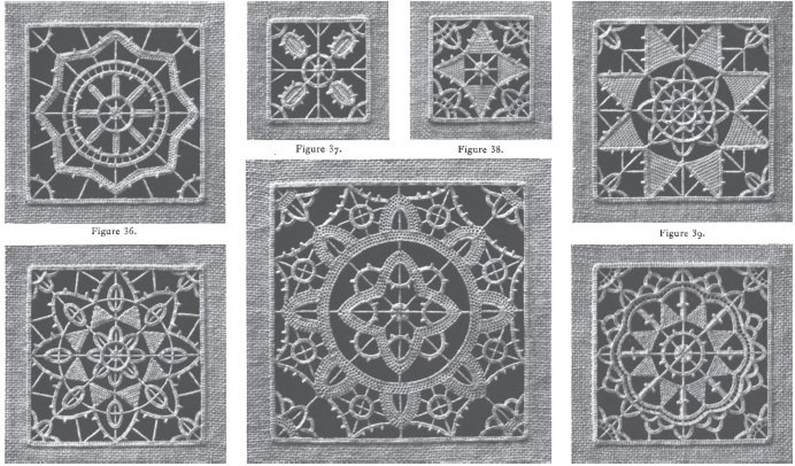 70 PATTERNS for NEEDLE Made LACES Including Instructions on | Etsy