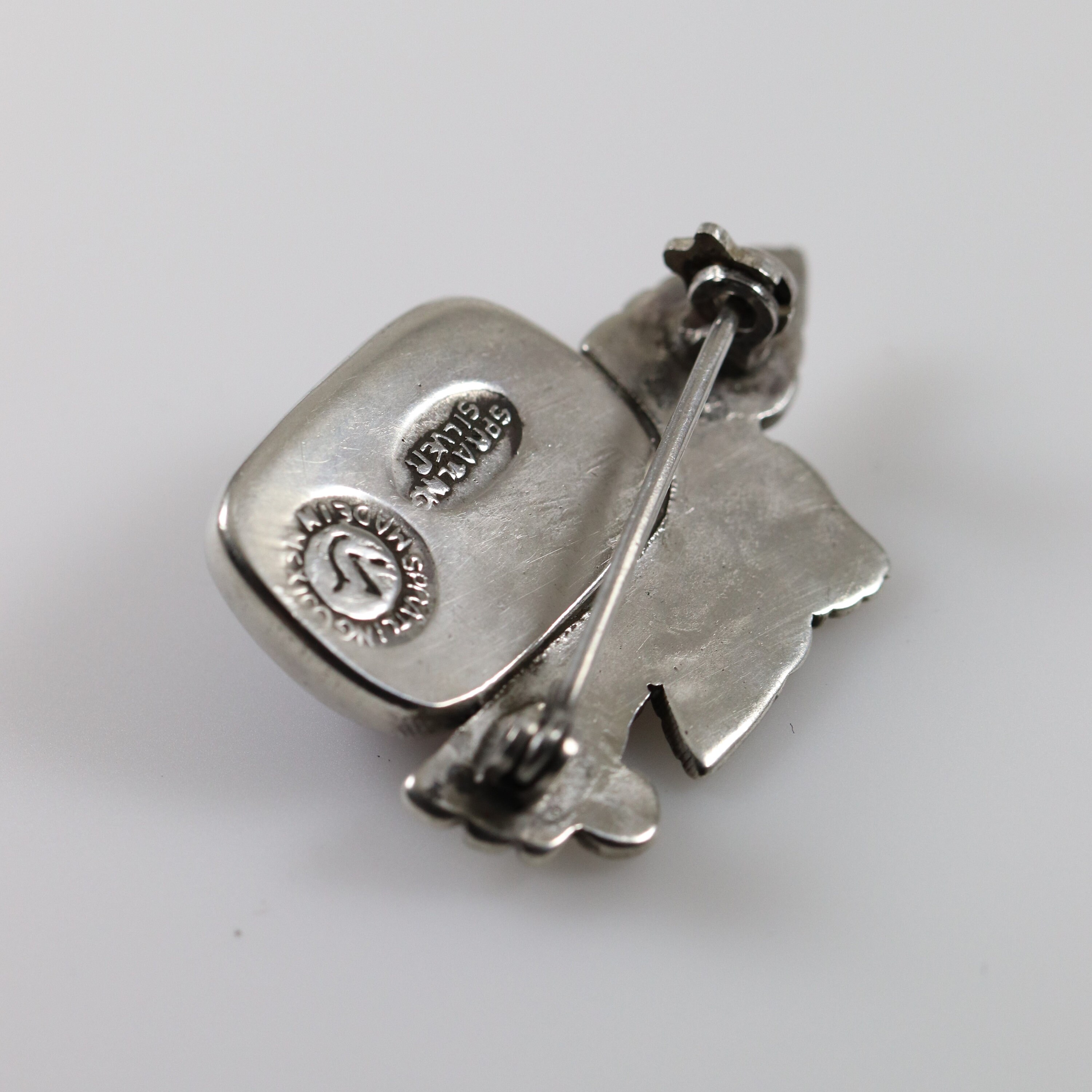 Taxco William Spratling Amethyst Eagle Pin Vintage Sterling - Etsy