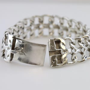 Rodolfo Espinoza Double Curb Bracelet | Sterling Silver Vintage Jewelry ...