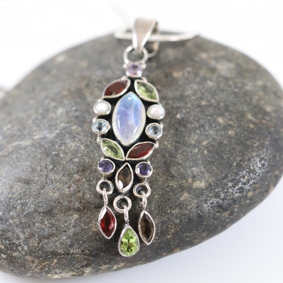 Etsy gem necklace store