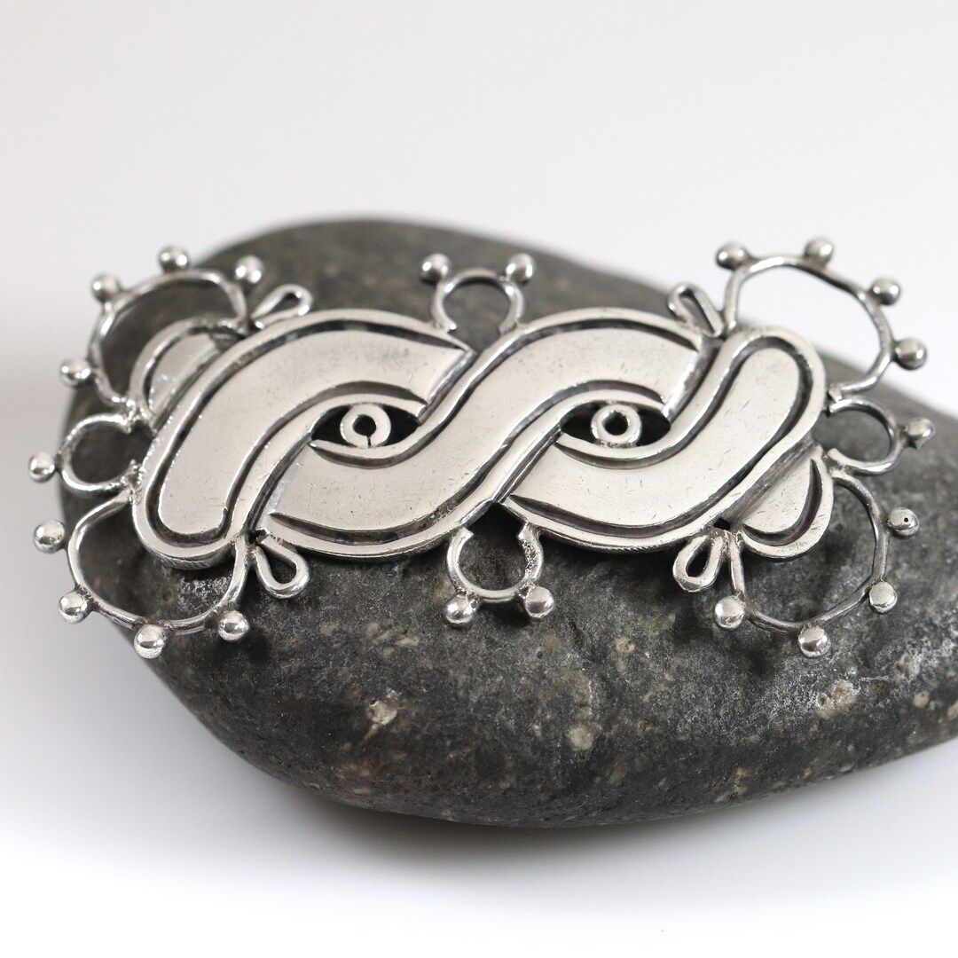 William Spratling Figurate Brooch | 980 Sterling Silver | Taxco Mid ...