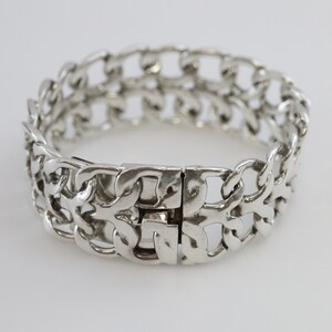 Rodolfo Espinoza Double Curb Bracelet Sterling Silver Vintage Jewelry ...