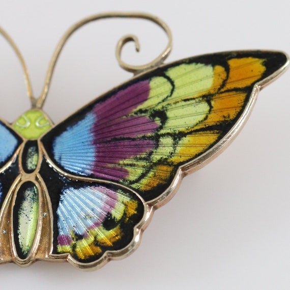 Extra Large David Andersen Blue and Orange Multi-Colo… - Gem