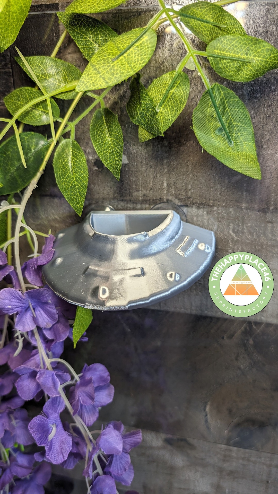 Crested Gecko and Frog Ledge UFO Space Ship - Etsy