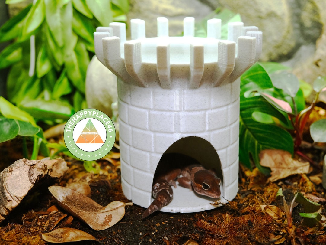 Castle Hide for Geckos Frogs and Snakes - Etsy