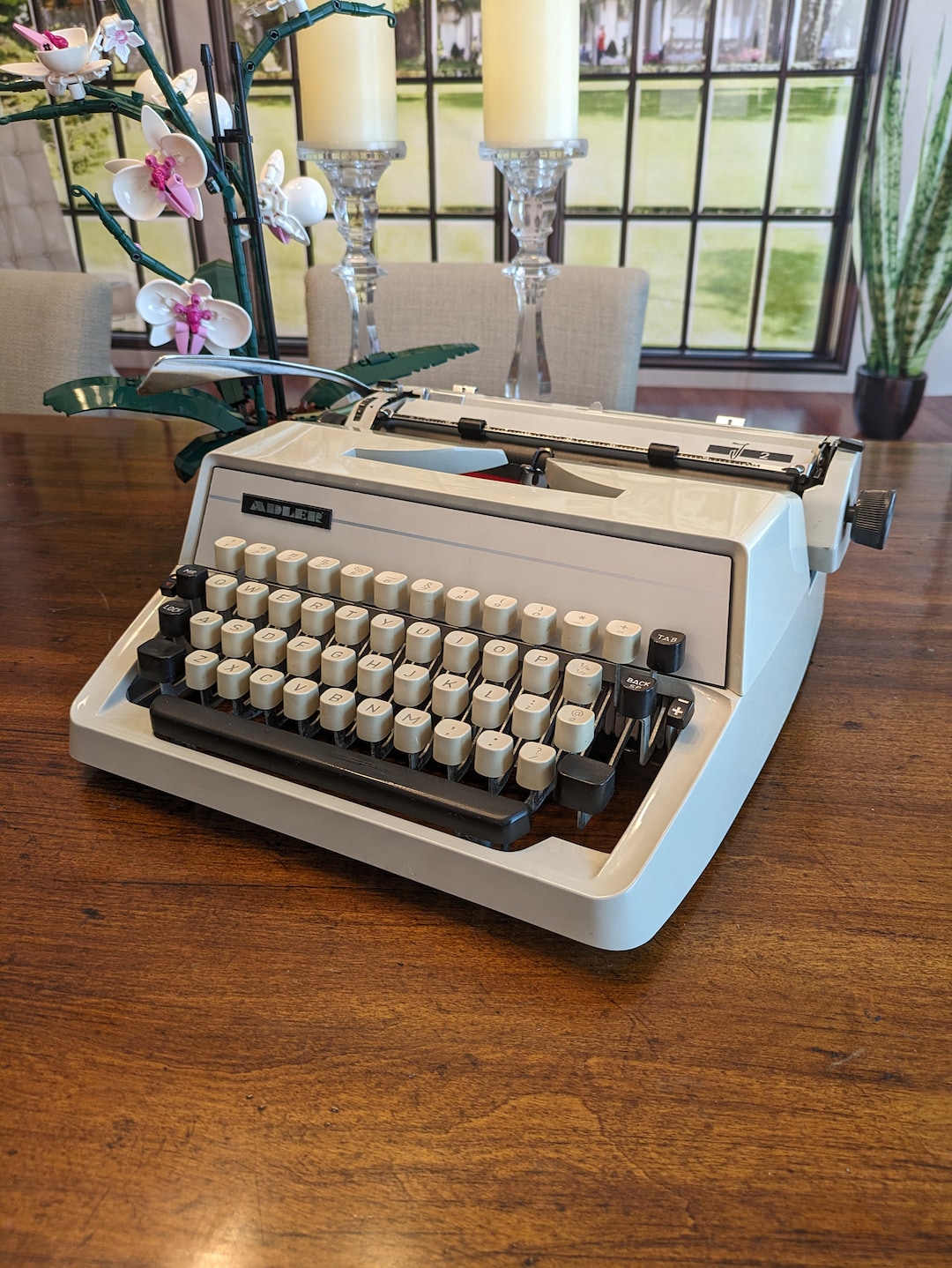 1974 Adler J2 Cream Chrome Beige Typewriter Just Another Awesome Adler ...