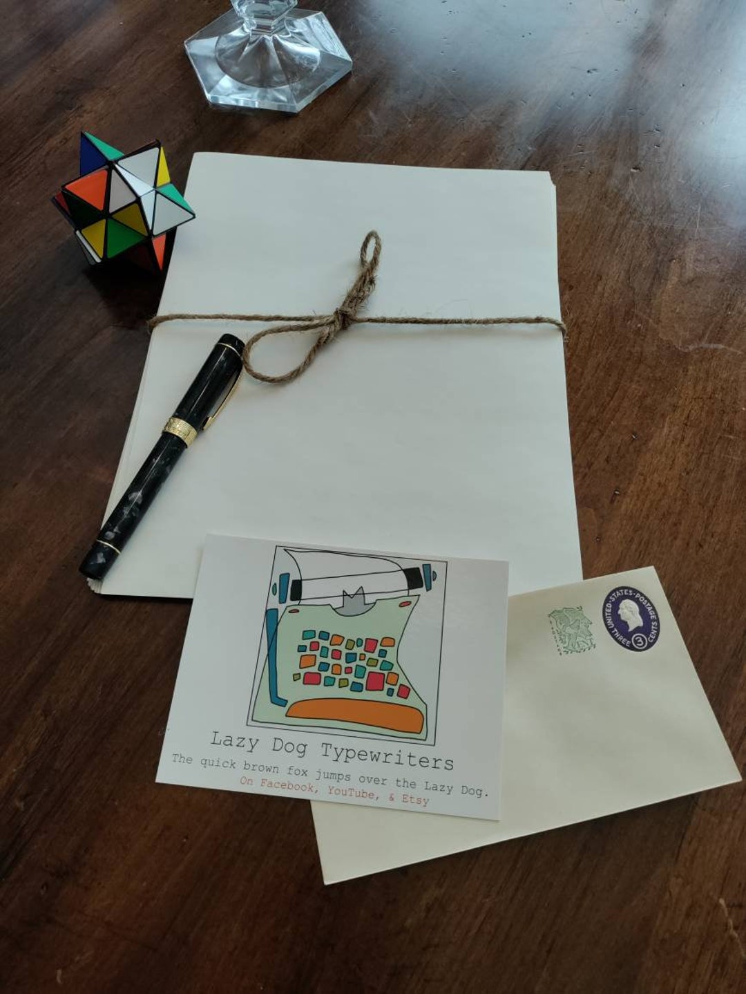 Vintage Typing Paper - 50 Sheets of Typewriter Paper - Typing ...