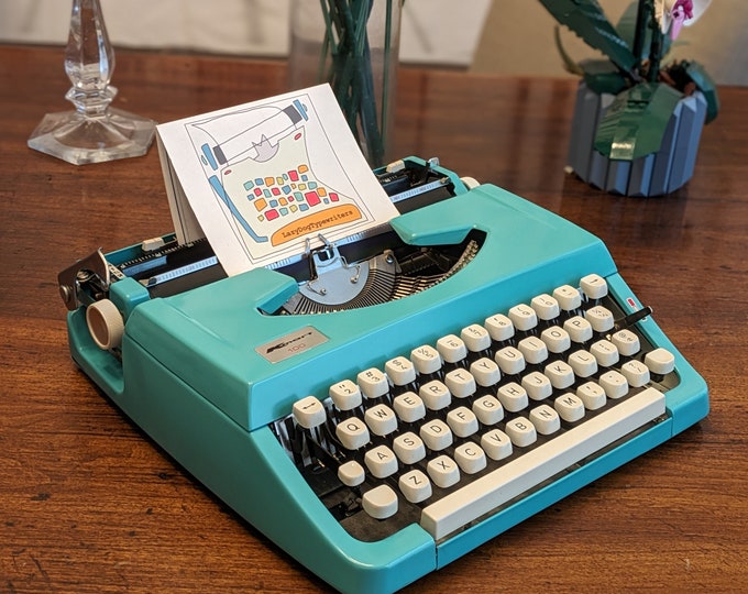 1973 Kmart 100 Turquoise Typewriter by Brother (serviced and Ready to ...