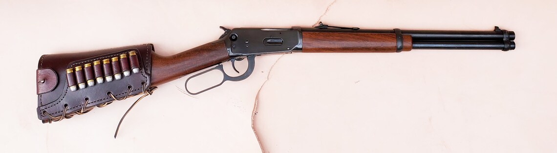 Leather Rifle Stock Shell Carrier - Etsy