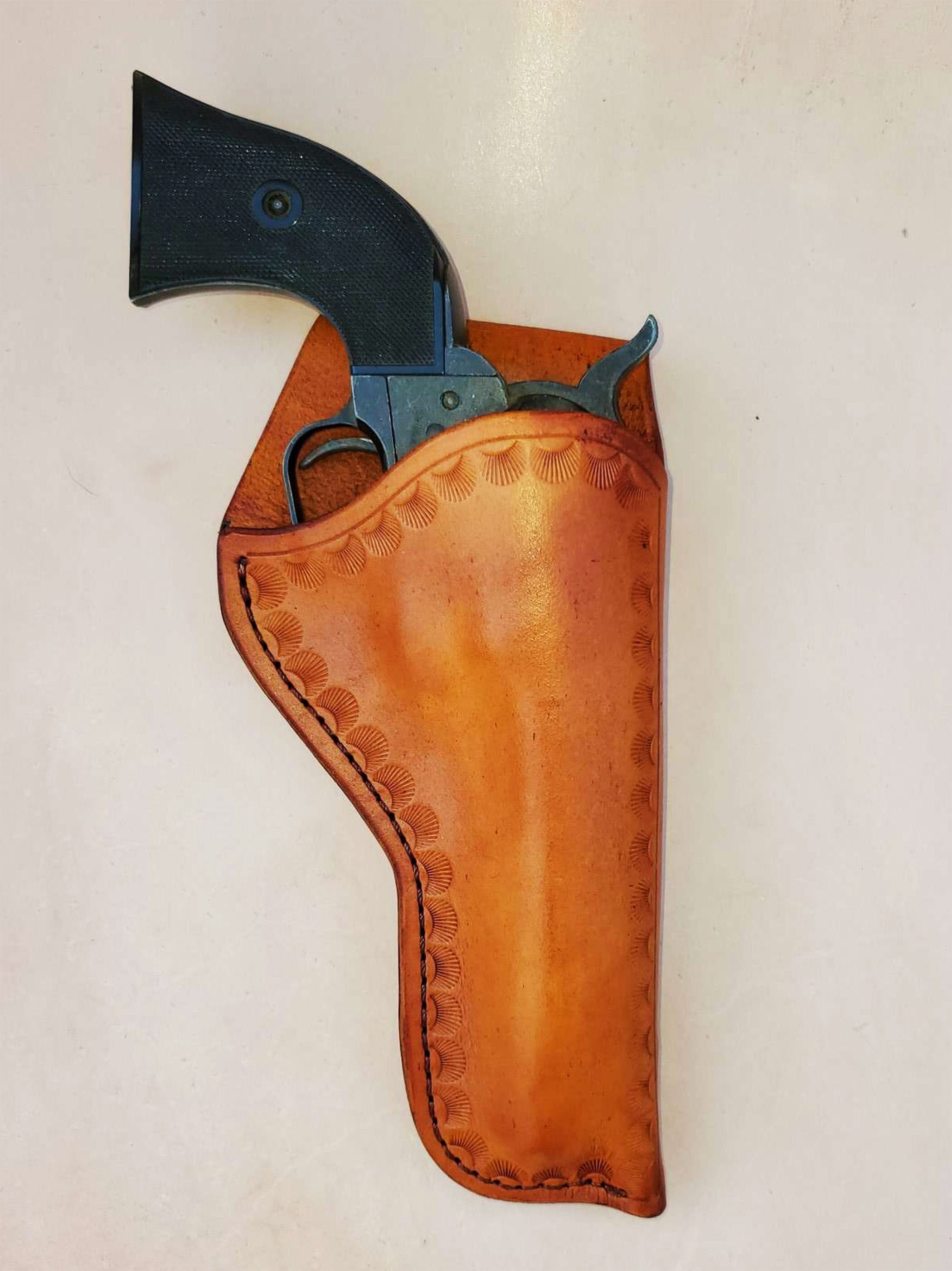 Single Action Revolver Leather Vertical Holster - Etsy