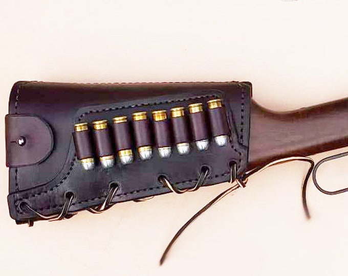 Leather Rifle Stock Shell Carrier - Etsy