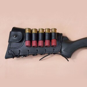 Leather Rifle Stock Shell Carrier - Etsy