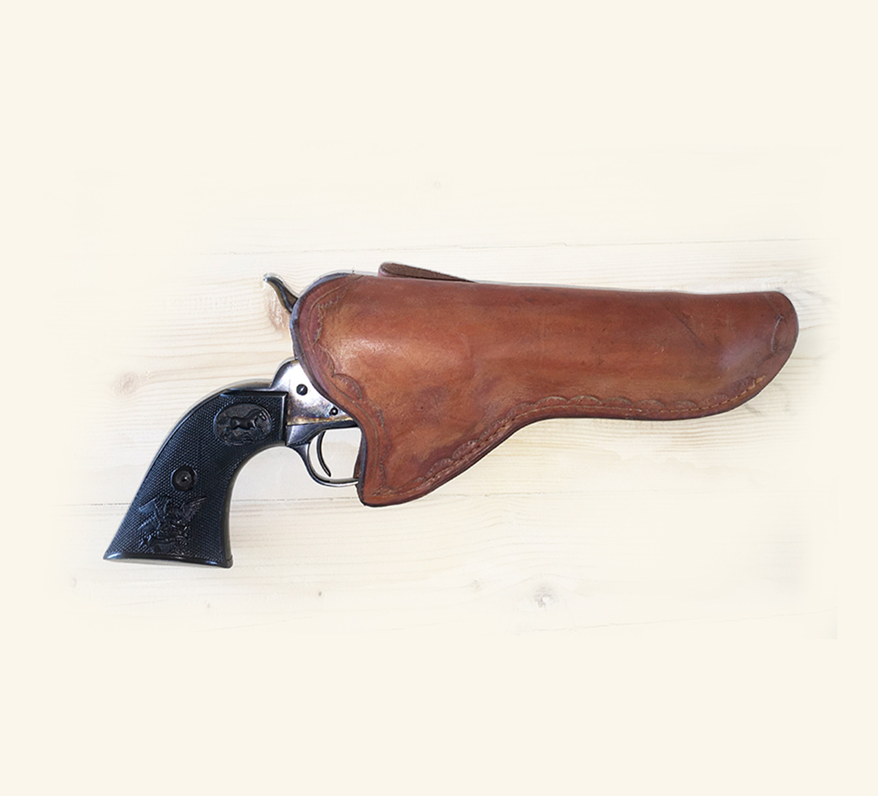 American Western .45 Long Colt Leather Cross Draw Holster - Etsy