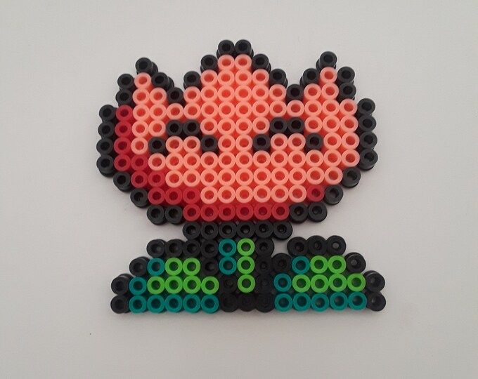 Super Mario World Fire Flower Sprite Pixel Art - Etsy