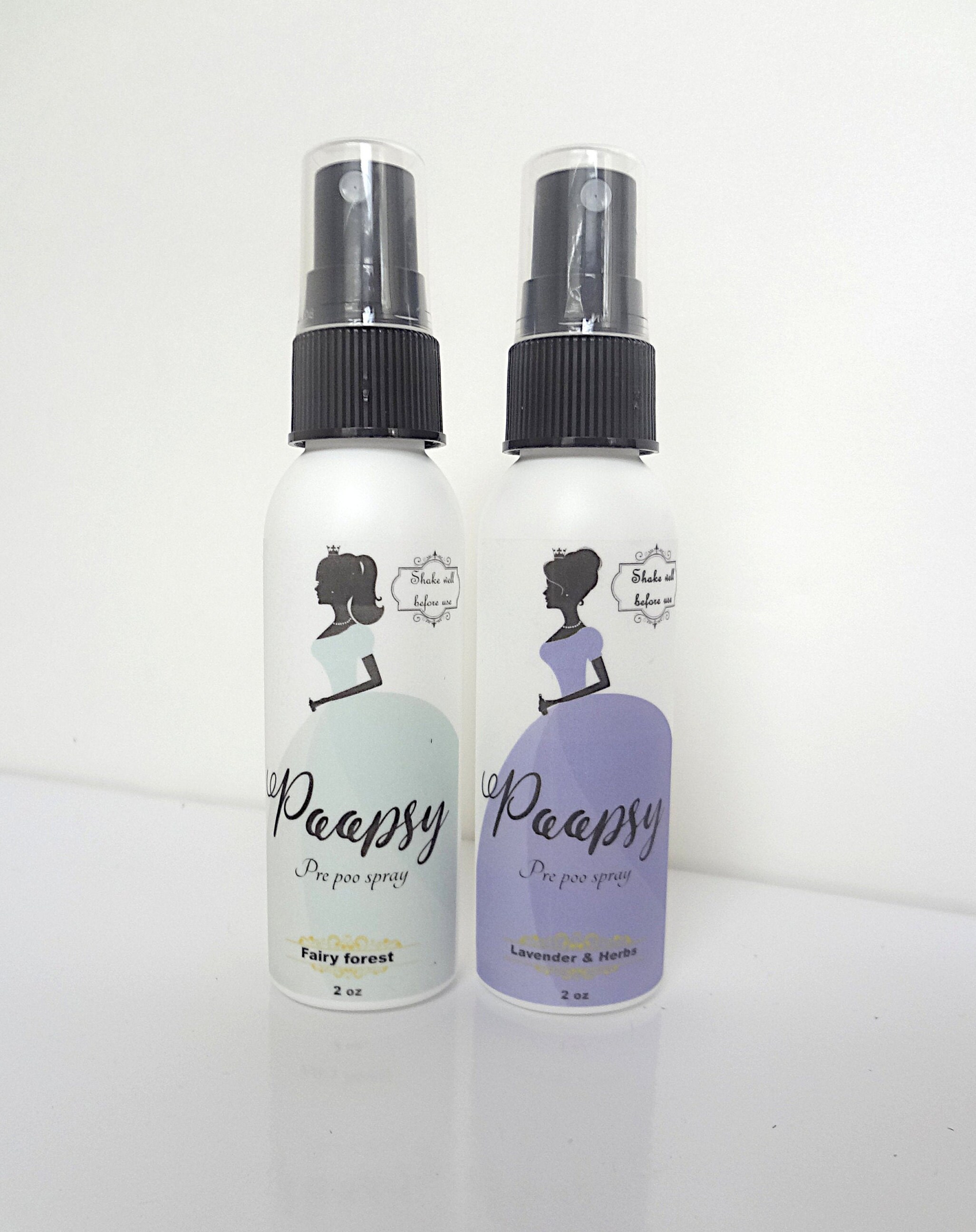 Poopsy Pre-poo Spray Lavender & Herb Scent Spray in the Toilet Bowl ...