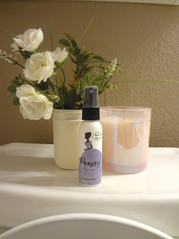 Poopsy Pre-poo Spray Lavender & Herb Scent Spray in the - Etsy