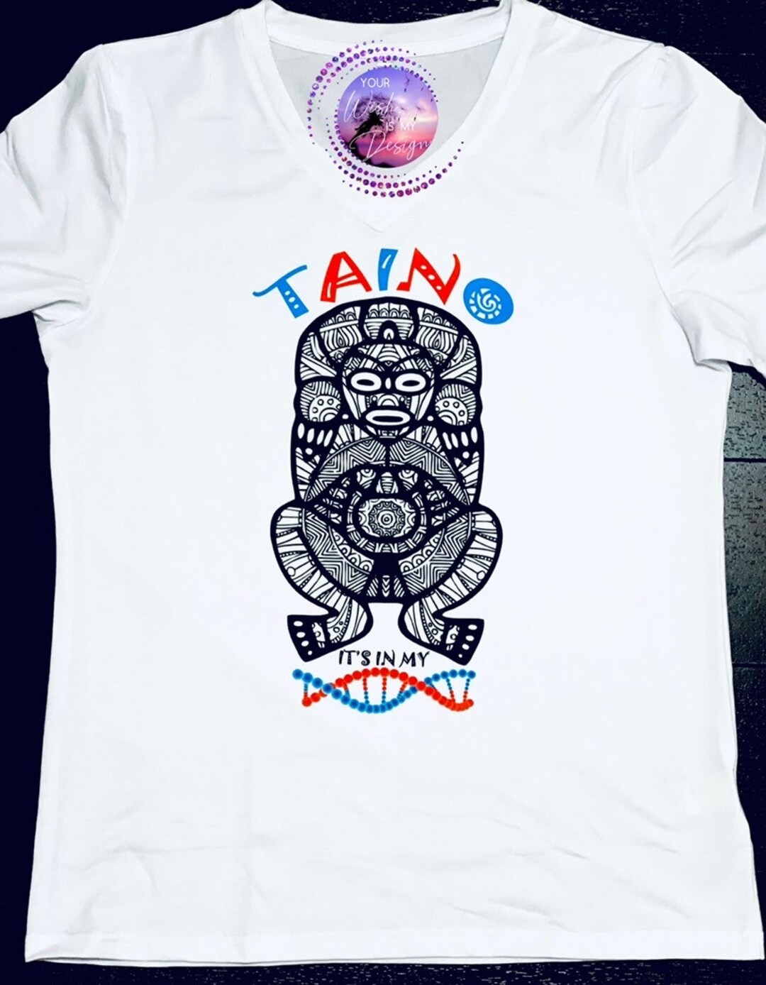 Taino is in My DNA - Puerto Rico - Taino - Boriken - Boricua T-shirt - Etsy