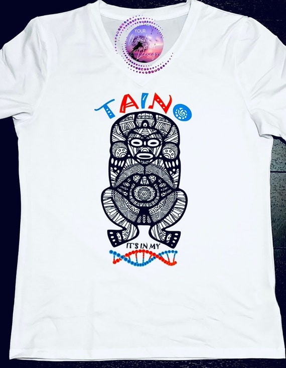 Taino is in My DNA Puerto Rico Taino Boriken Boricua - Etsy