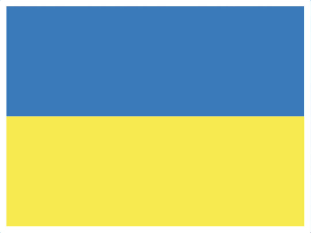 Pro-ukraine Anti-war Yard Sign - 18x24" With Stake - Fast Free Shipping ...