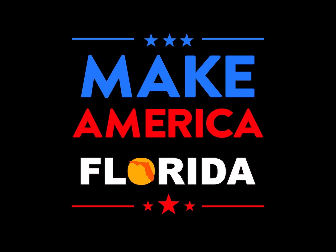 Make America Florida - Anti-biden Yard Sign - 18x24" With Stake - Fast ...