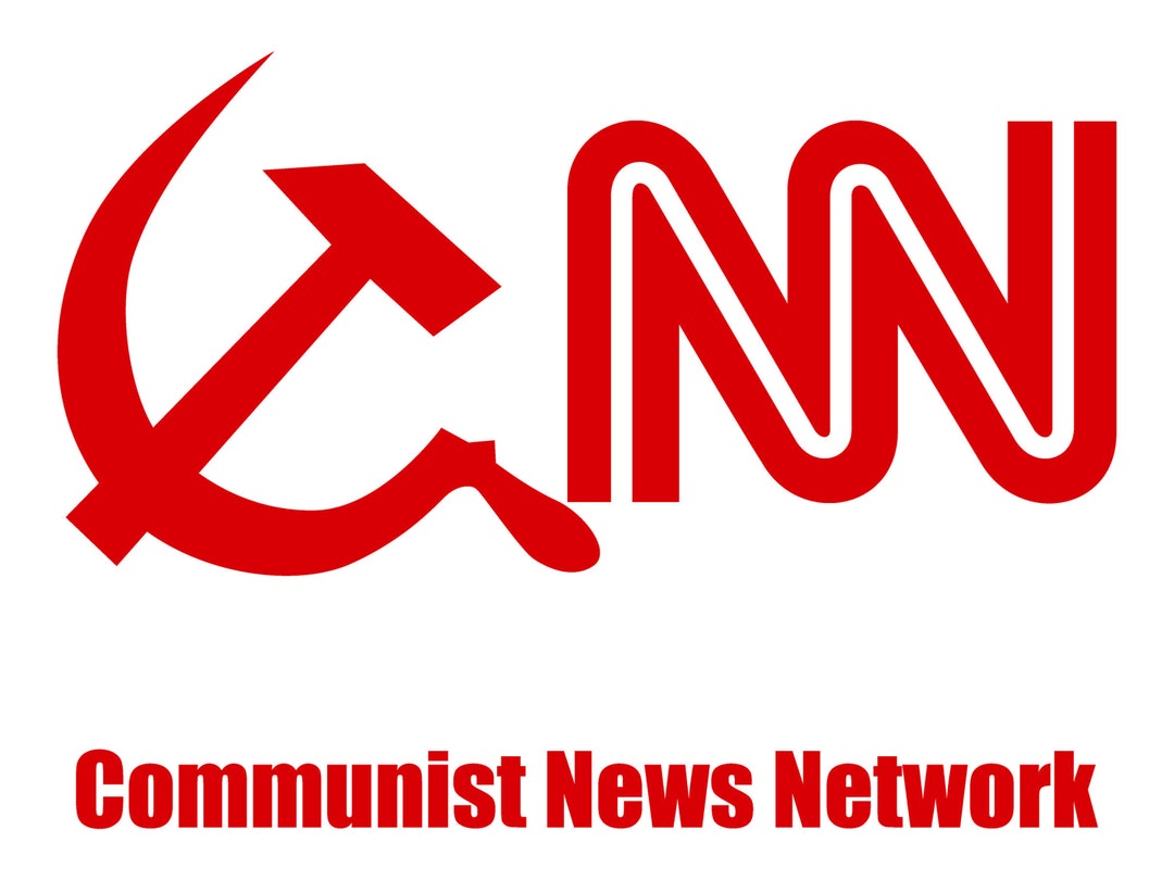 CNN - Communist News Network Yard Sign - 18x24" With Stake - Fast Free ...