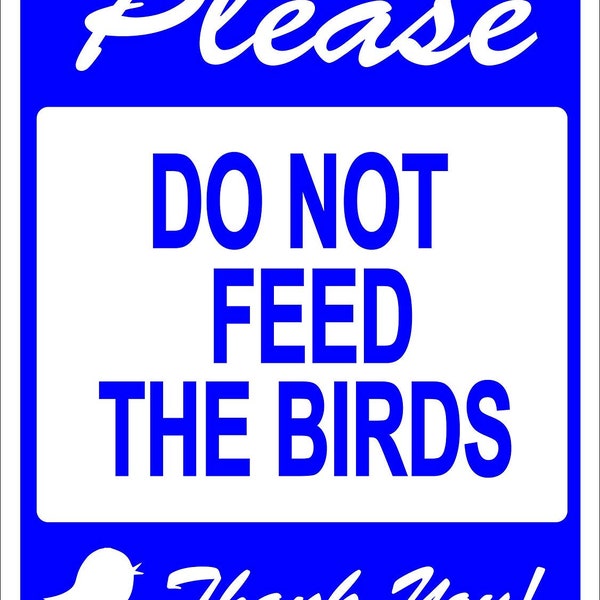 Feed the Birds Sign - Etsy